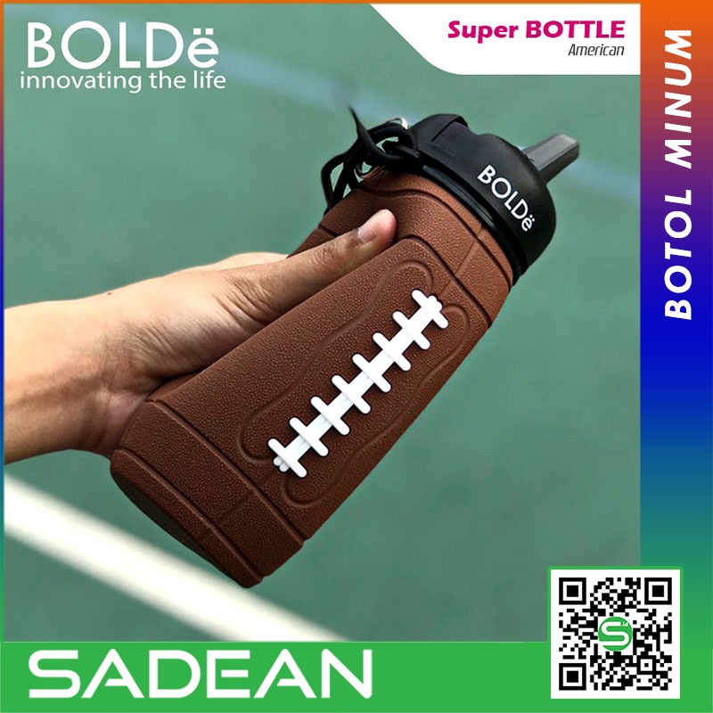 Jual Botol Minum BOLDe Super Bottle American 600 ML | Shopee Indonesia