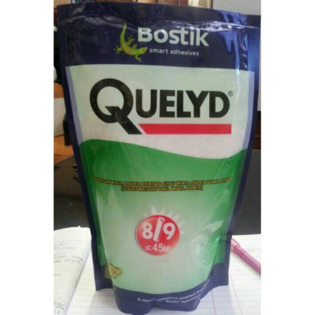 Jual Lem Wallpaper Lem Bostik merk Quelyd | Shopee Indonesia
