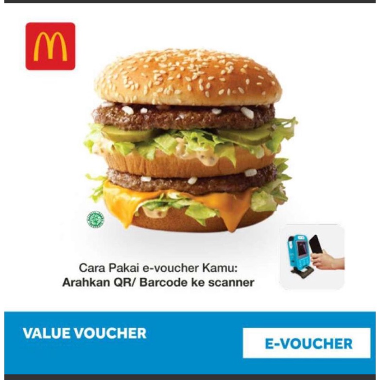 Jual McD Voucher Digital / e-Voucher / Vocer Elektronik 100.000 ...