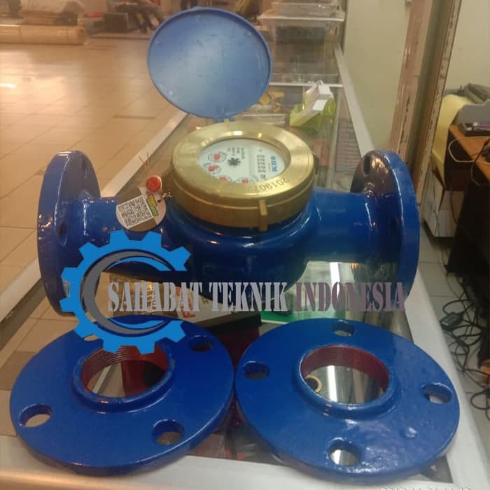 Jual Water Meter SHM Original PDAM Size 2 inch Dn 50mm Flange | Shopee ...