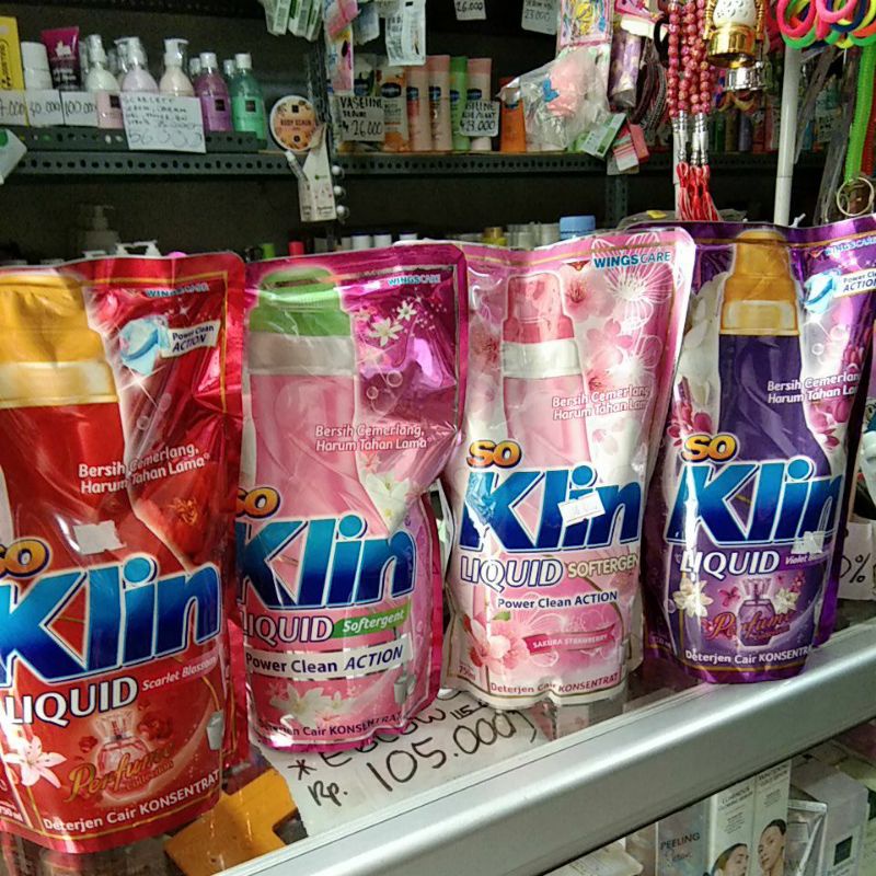 Jual SOKLIN LIQUIT DETERGEN 750ML | Shopee Indonesia