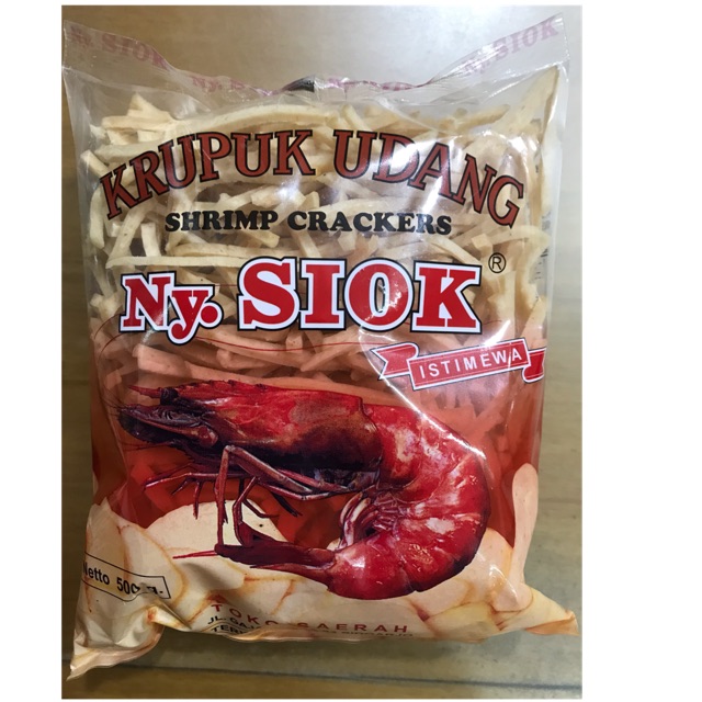 Jual Krupuk Udang Ny Siok 500gr Stik Khas Surabaya | Shopee Indonesia
