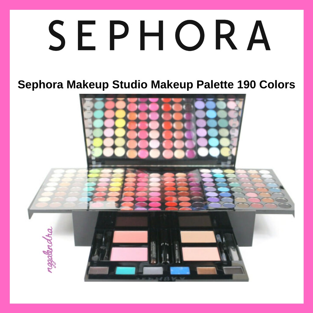 Jual PRELOVED Sephora Makeup Studio Makeup Palette 190 Colors | Shopee ...