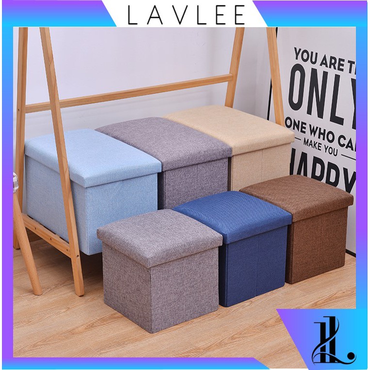 Jual {Lav - H840} Kursi Box Lipat / Storage Box Sofa / Bangku Lipat ...