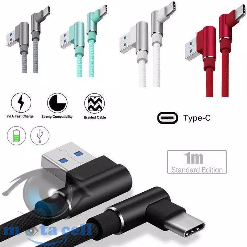 Jual KABEL DATA GAMING GAMES MICRO USB / V8 USB DATA COLOKAN L 2.4A ...