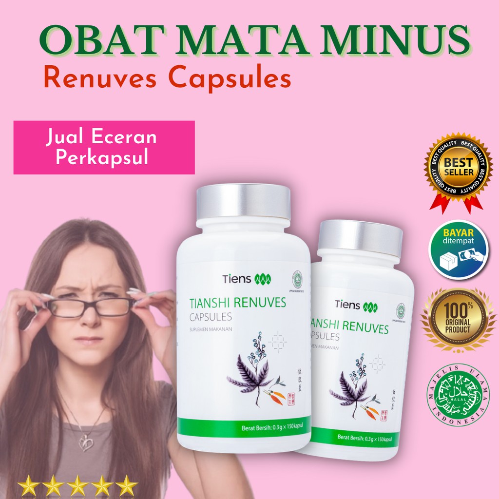 Jual Renuves Tiens Obat Mata Minus Trc Renuves Tiens Mengurangi Mata ...