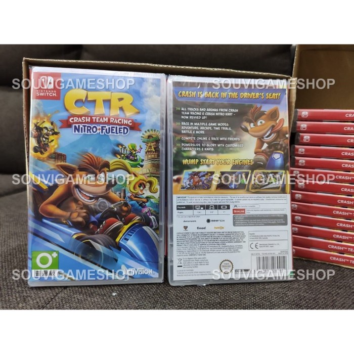 Jual Nintendo Switch CTR Crash Team Racing : Nitro Fueled English Asia ...