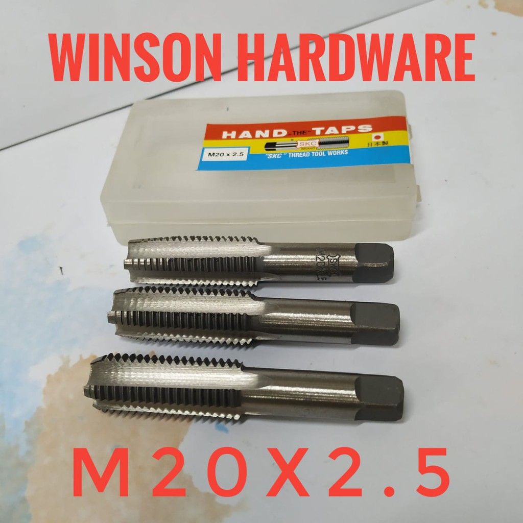 Jual Handtap SKC M20x2.5 / Hand Taps Mata Tap M 20 x 2.5 SKC | Shopee Indonesia
