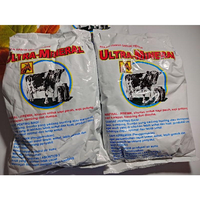 Jual ULTRA MINERAL 1KG SUPLEMEN PENGGEMUKAN SAPI DAN KAMBING | Shopee ...
