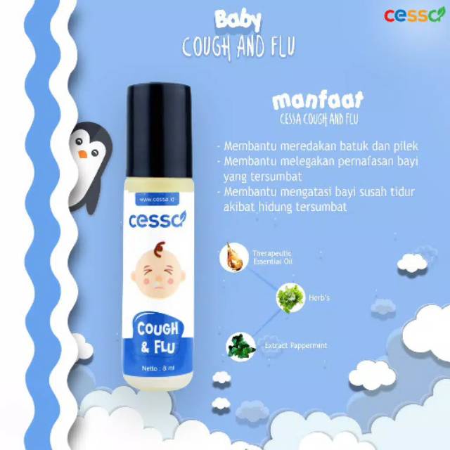 Jual CESSA COUGH & FLU (UNTUK BAYI 0-2 TAHUN) | Shopee Indonesia