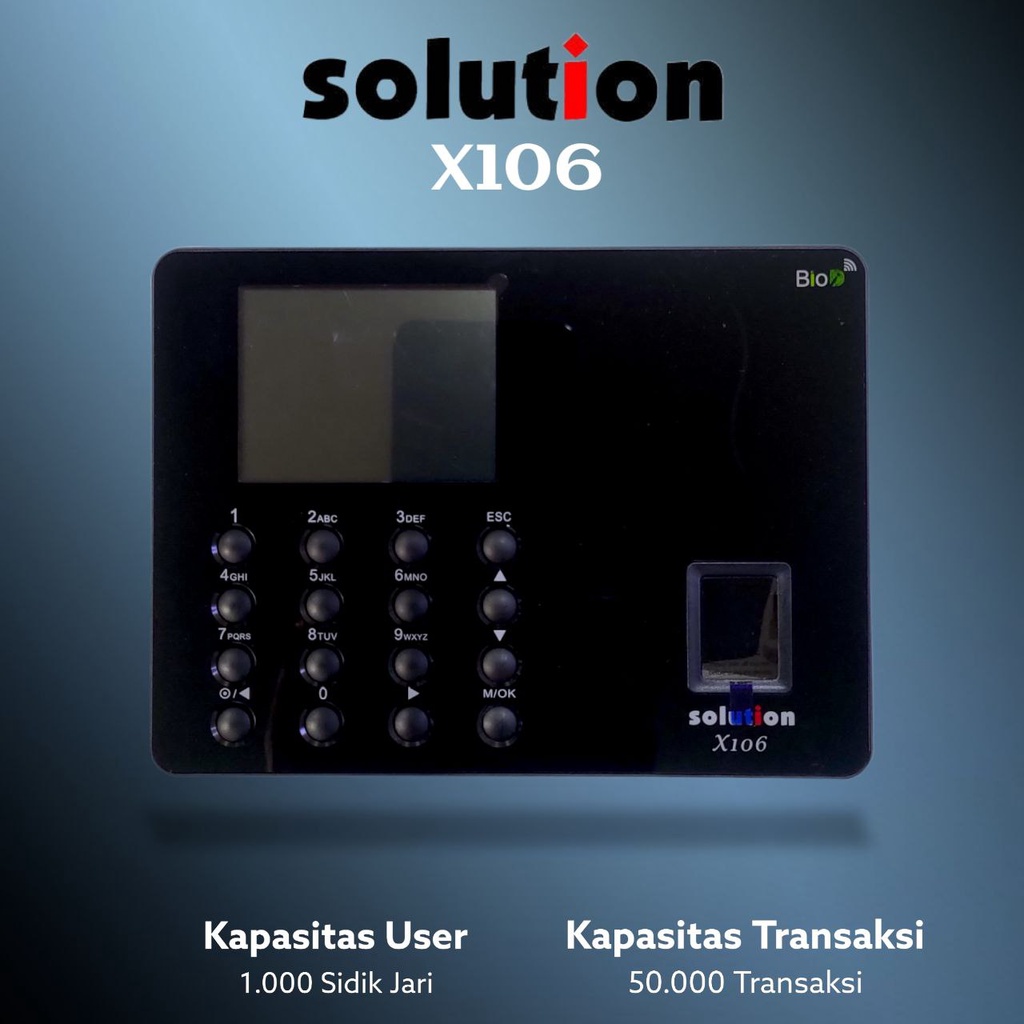 Jual Finger Print Solution X106 | Shopee Indonesia