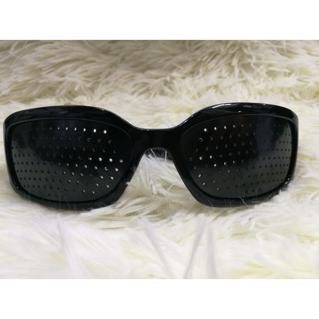 Jual Kacamata Terapi Pinhole Glasses Kacamata Kesehatan | Shopee Indonesia