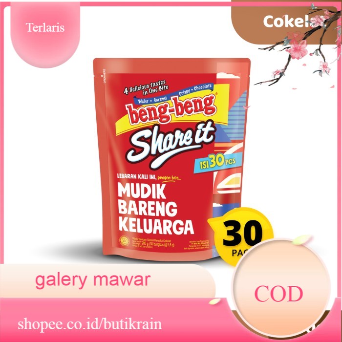 Jual Beng-Beng Share It Isi 30 Pcs Berat Bersih 30 x 9.5 gram - galery ...