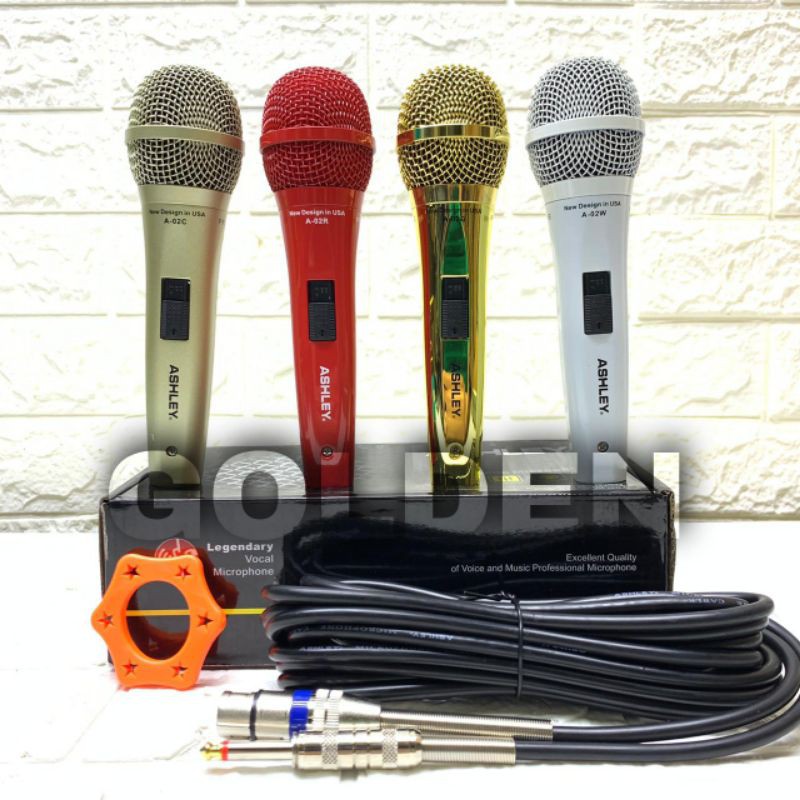 Jual Mic Kabel Ashley A 02 - Soundbest ZR 6 Original Product | Shopee ...