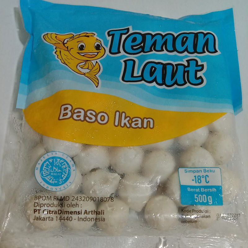 Jual BAKSO IKAN TEMAN LAUT 500 GR | Shopee Indonesia