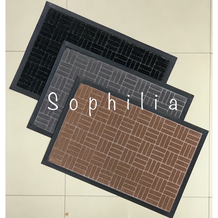 Jual Keset kaki karet depan pintu 40x60 tebal anti selip anti licin ...