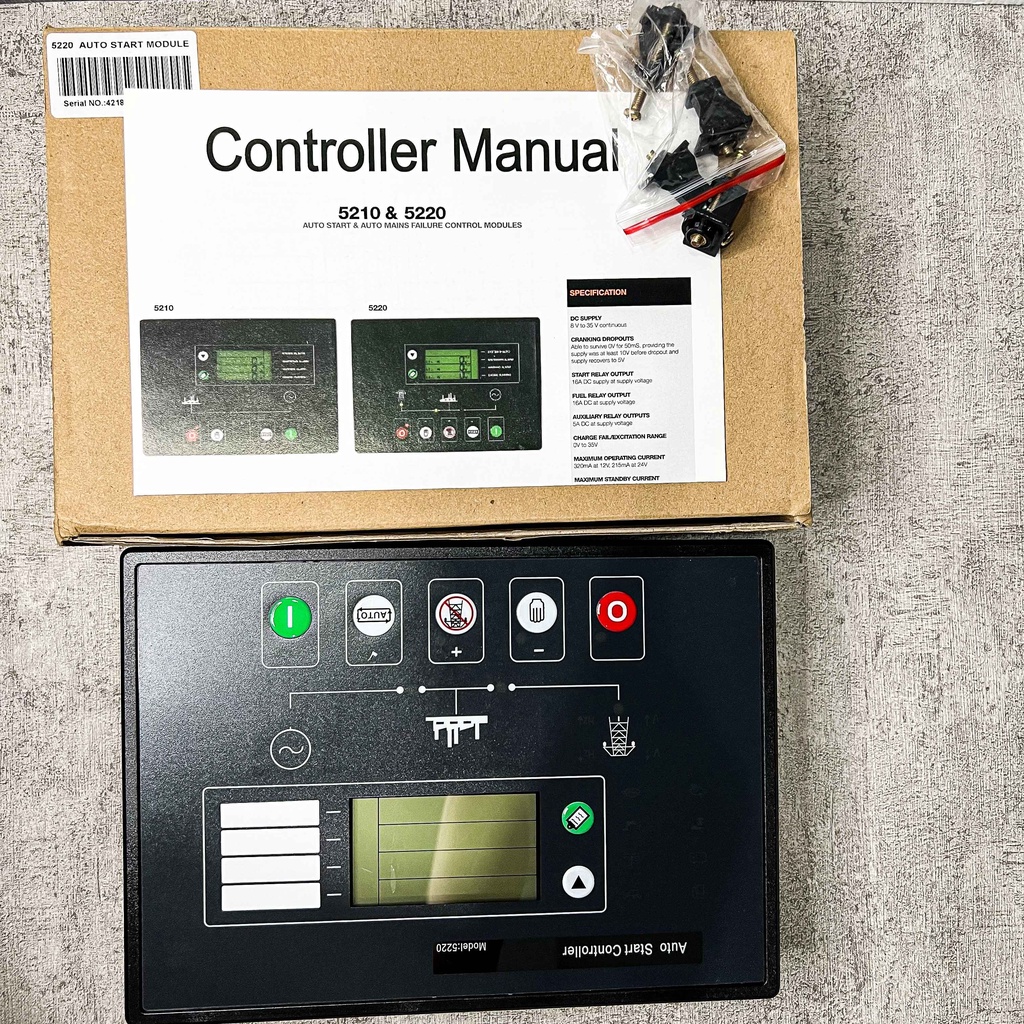 Jual Modul Module 5220 ATS AMF Controller DSE5220 OEM Replacement ...