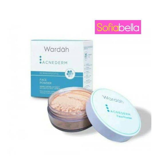 Jual WARDAH ACNE DERM FACE POWDER 20 GR | Shopee Indonesia