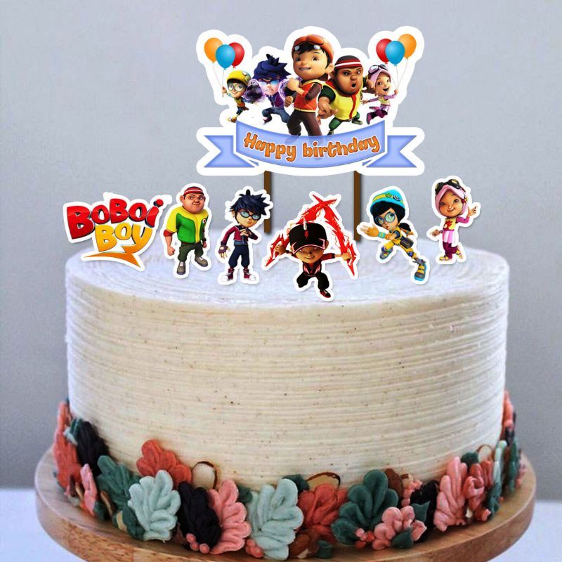 Jual satu 1 set topper toper hiasan tusukan kue cake nasi tumpeng ...