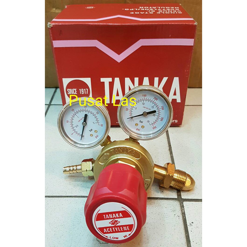 Jual Regulator Acetylene untuk Tabung Las Asetilin Tanaka | Shopee ...