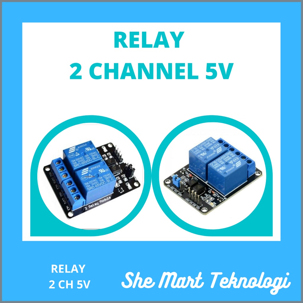 Jual Relay Arduino 2 Channel 5V output 250VAC 30VDC 10A Optocupler ...