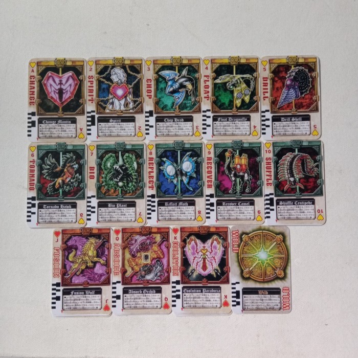 Jual 14 Custom Card DX Kamen Masked Rider Blade Garren Chalice Leangle ...