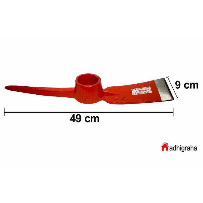 Jual Ganco Cangkul Baja Besar 49Cm Blencong Pacul Tanah Crocodile ...