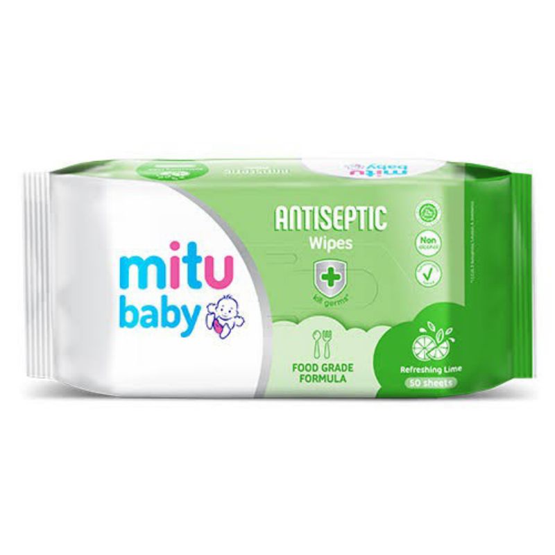 Jual ( ORIDANGROSIR ) Mitu Baby Tisu Basah 50 Sheets / Tisu Basah Mitu ...