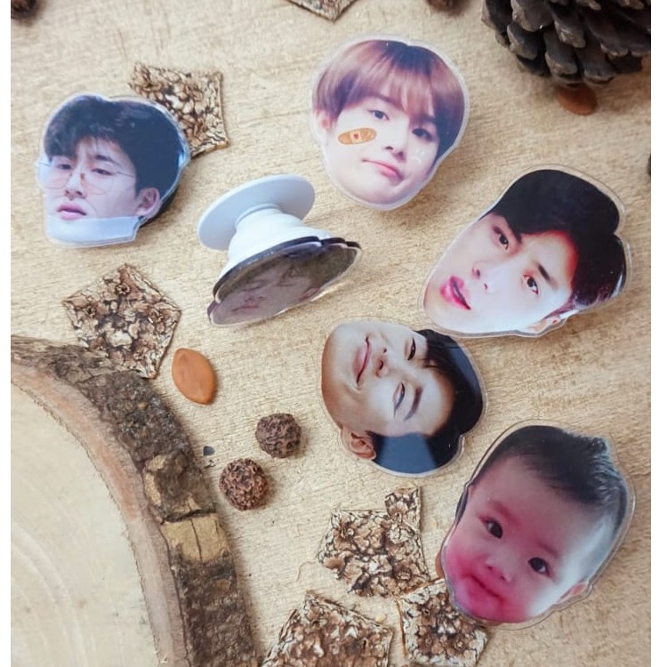 Jual Popsocket Akrilik Custom Muka | Phone Case Holder Akrilik ...