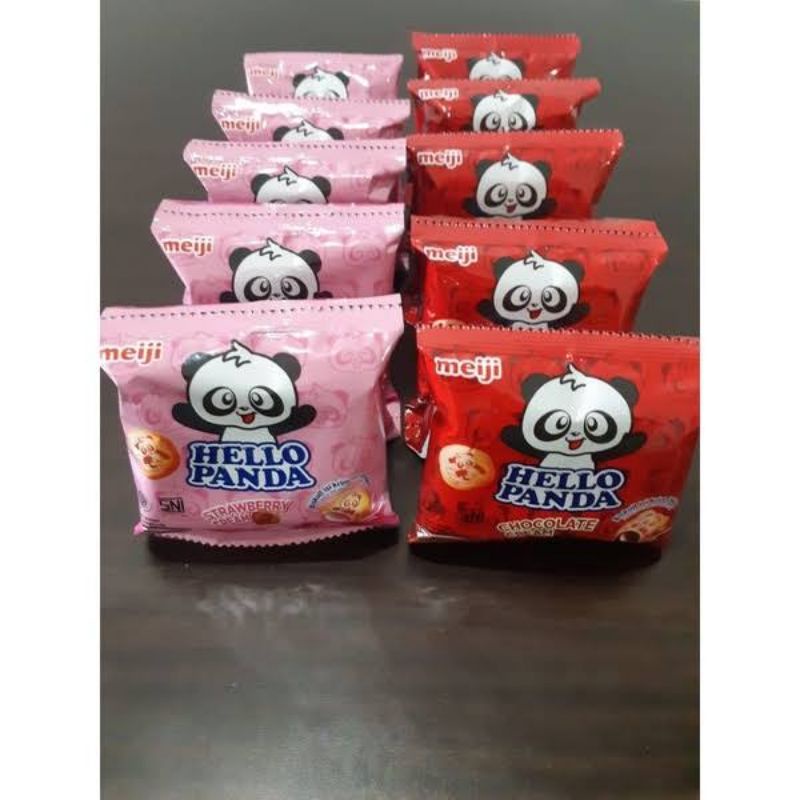 Jual Helo panda biskuit coklat makanan jajanan anak renceng | Shopee ...