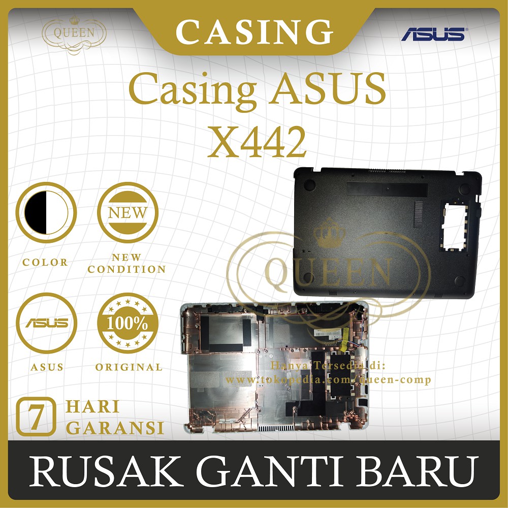 Jual Casing bawah Laptop Asus X442 series Original | Shopee Indonesia
