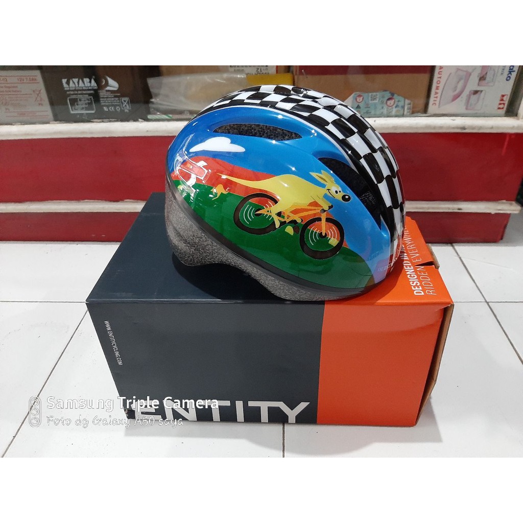 Jual Helmet Kids / Helm Sepeda Anak KH15 ENTITY ORIGINAL | Shopee Indonesia