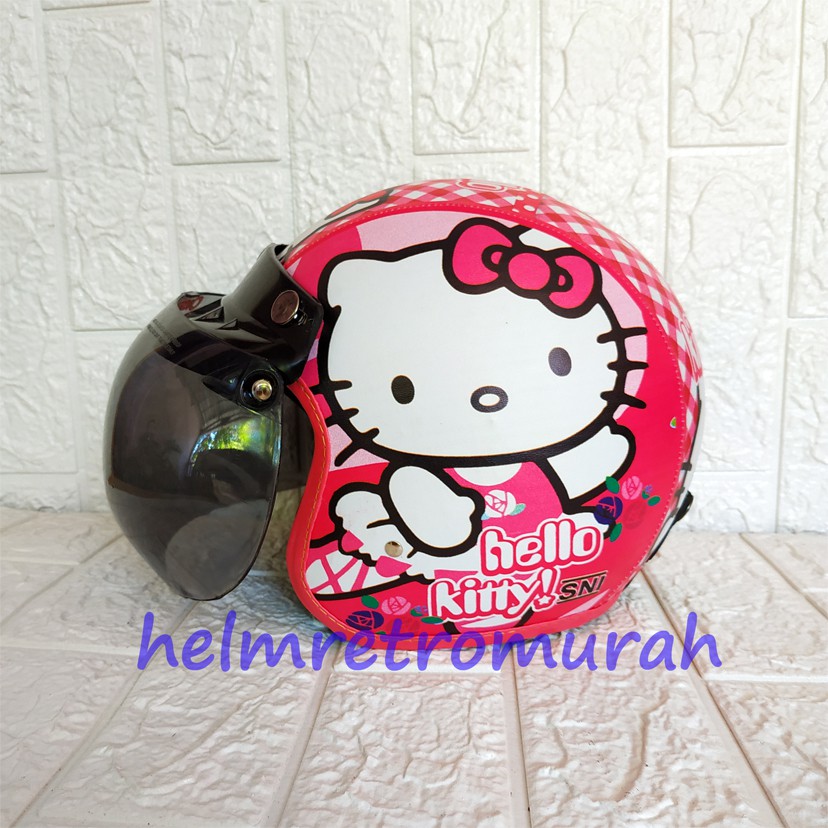Jual Helm Anak Karakter Hello Kitty | Shopee Indonesia