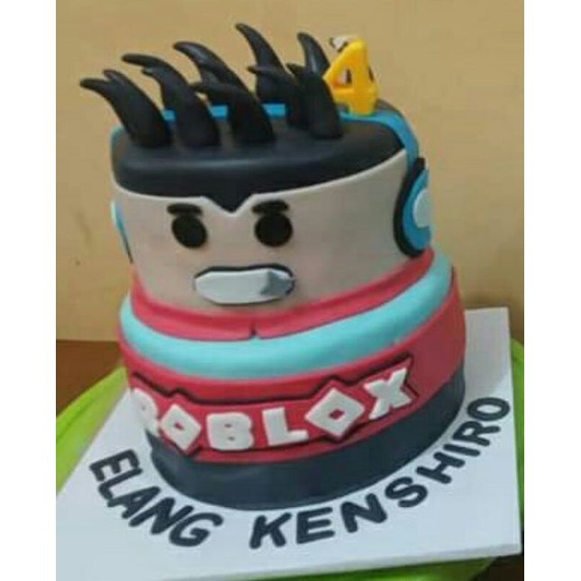 Jual Kue Ulang tahun Tart cake Tema Roblox | Shopee Indonesia