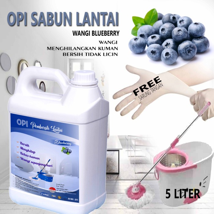 Jual Pembersih Lantai 1 liter dan 5 Liter sabun lantai Pewangi ...