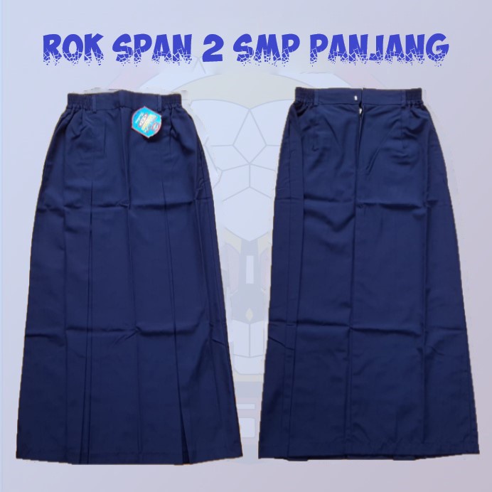 Jual Rok Sekolah Panjang SPAN 2 BIRU SMP ( MERK BULLOVA DAN SERAGAM ...