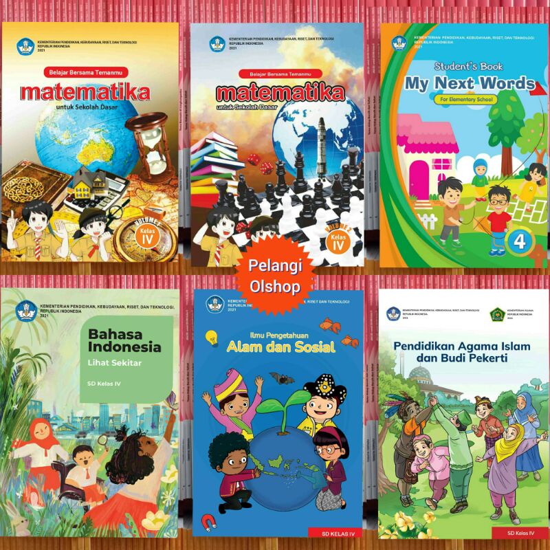 Jual BUKU PAKET KURIKULUM MERDEKA SD/MI KELAS 4 KEMENDIKBUD/KEMENTERIAN | Shopee Indonesia