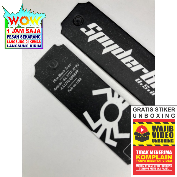 Jual SPYDERBILT LABEL TAG HANGTAG NAME TAG PRICE TAG MINIMAL ORDER 600 ...