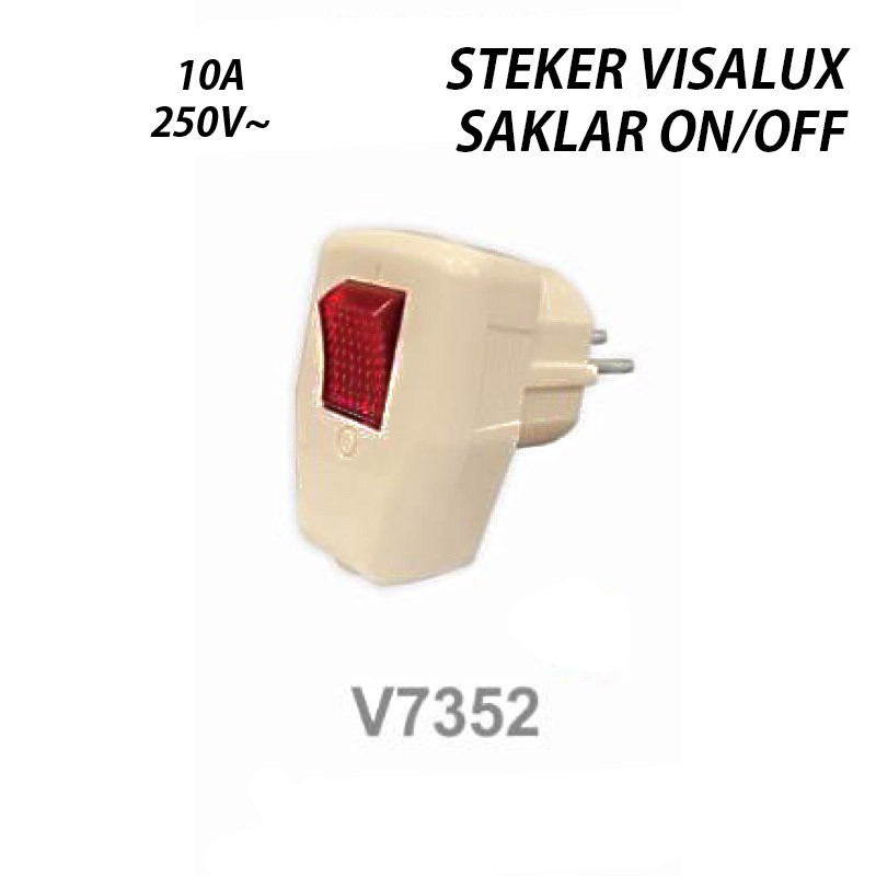 Jual Steker Saklar Lampu VISALUX V7352 | Shopee Indonesia