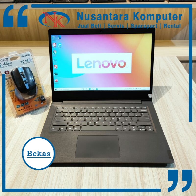 Jual Laptop LENOVO V14-IIL - Grey (core i3 gen 10) Ram 4gb Hdd 1tb | Shopee Indonesia