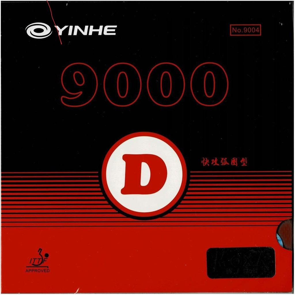 Jual Karet Pingpong Yinhe 9000 D / 9000D Merah & Hitam Original Tenis Meja Store Surabaya Adha ...