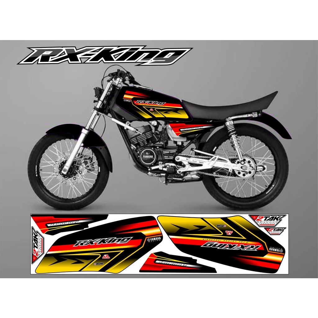 Jual STRIPING VARIASI RX KING LIS CUSTOM BISA REQUEST SESUAI WARNA ...