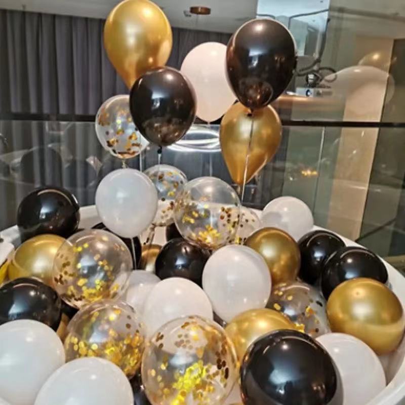 Jual Balon latex metalik chrome / metalic balloon chrome 10inch (isi 50 ...