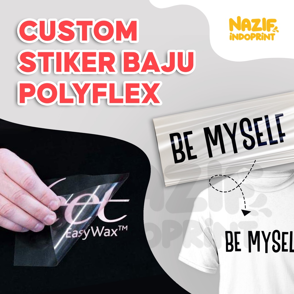 Jual Stiker Kain Sablon / Stiker Baju Polyflex / Stiker Baju Iron on ...