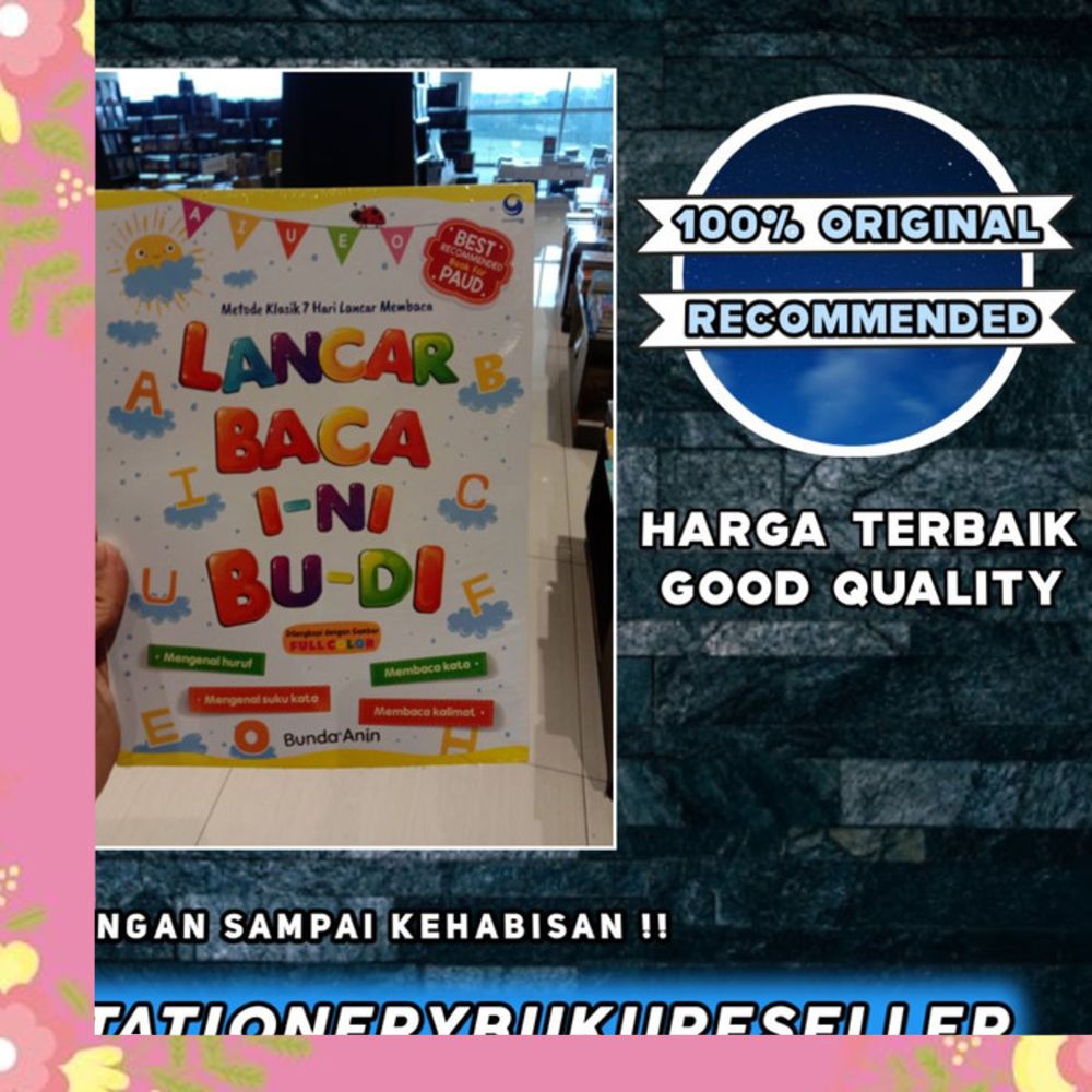 Jual Metode klasik 7 hari lancar membaca ini budi | Shopee Indonesia