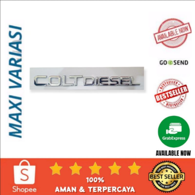 Jual Emblem Logo Tulisan Colt Diesel Chrome | Shopee Indonesia