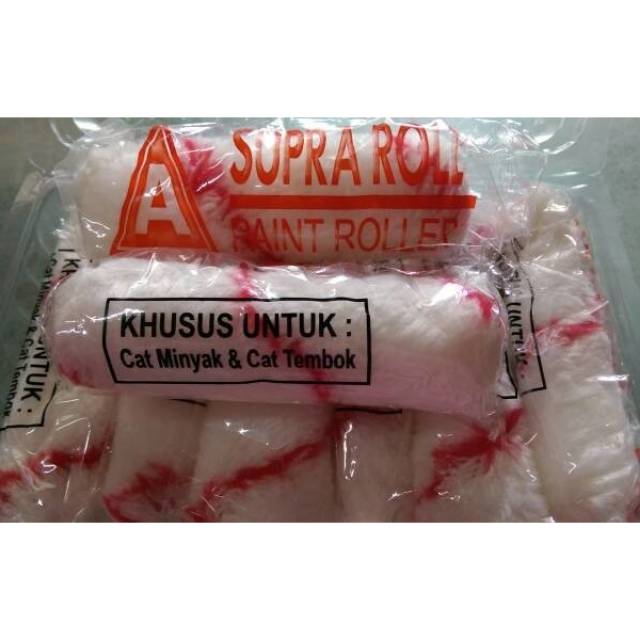 Jual REFILL KUAS ROLL CAT KECIL / BUSA BULU REFIL CAT TEMBOK MINYAK ...