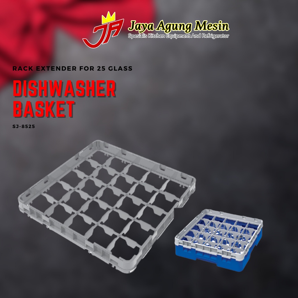 Jual Dishwasher Basket SJ-8525 Rack extender for 25 glass (cup rack ...
