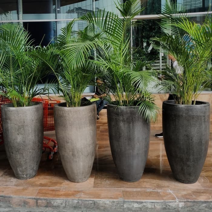 Jual Pot Taman Handmade Parvaiz Terazzo Tipe Vas Tinggi Elegan | Shopee ...