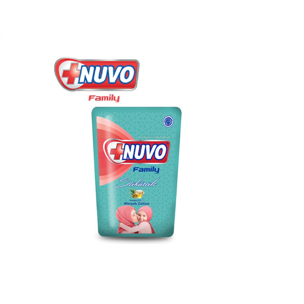 Jual NUVO Body Wash Refill 60ml BPOM ORIGINAL / Nuvo Sabun Mandi Cair ...